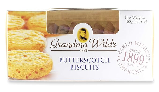 Grandma Wild's - Butterscotch Biscuits - 150g - Walmart.com