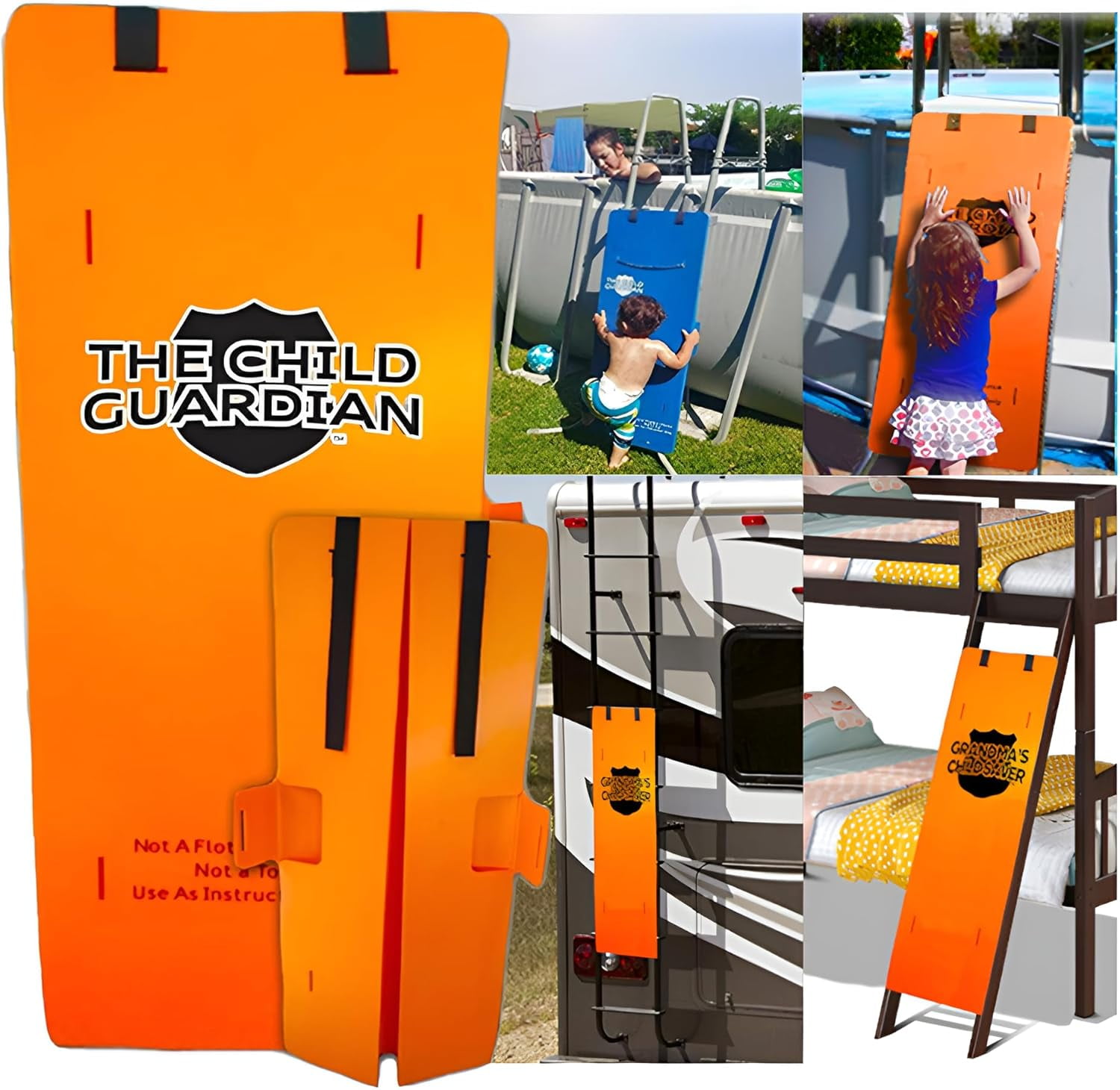 Grandma's Child Saver - Expert Pool Safety Chain Lock - Pool Ladder ...