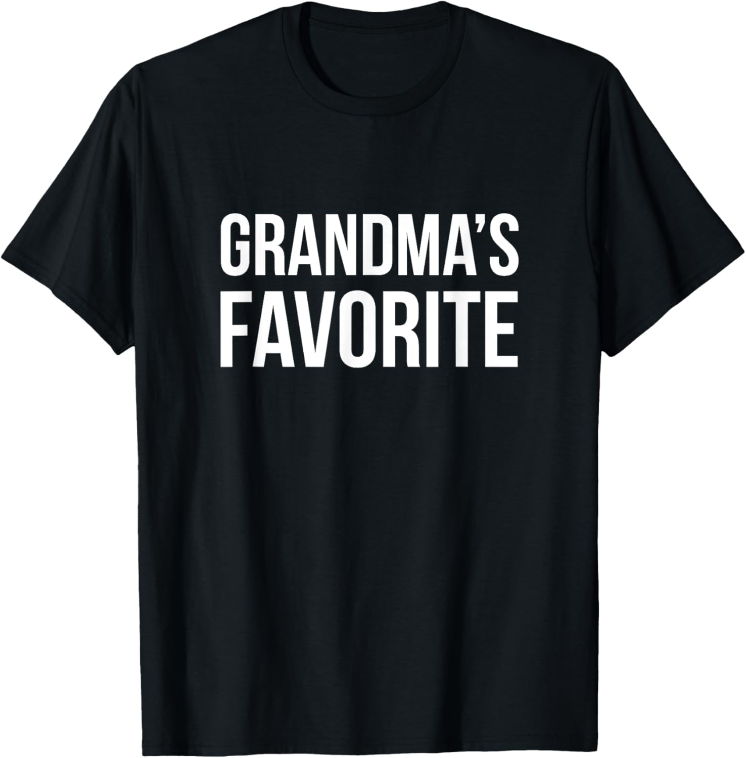 Grandma's Favorite Shirt Funny Grandparent Grandchild Gift T-Shirt ...