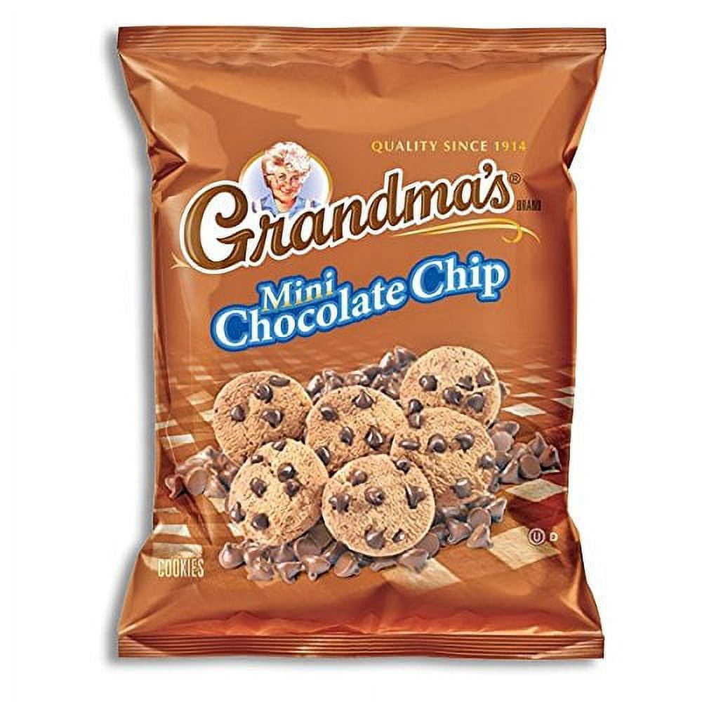 Grandma's Mini Chocolate Chip Cookies 2 Oz., 10 Pack - Walmart.com