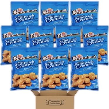 Grandma's Mini Chocolate Chip Cookies 2 Oz., 10 Pack - Walmart.com