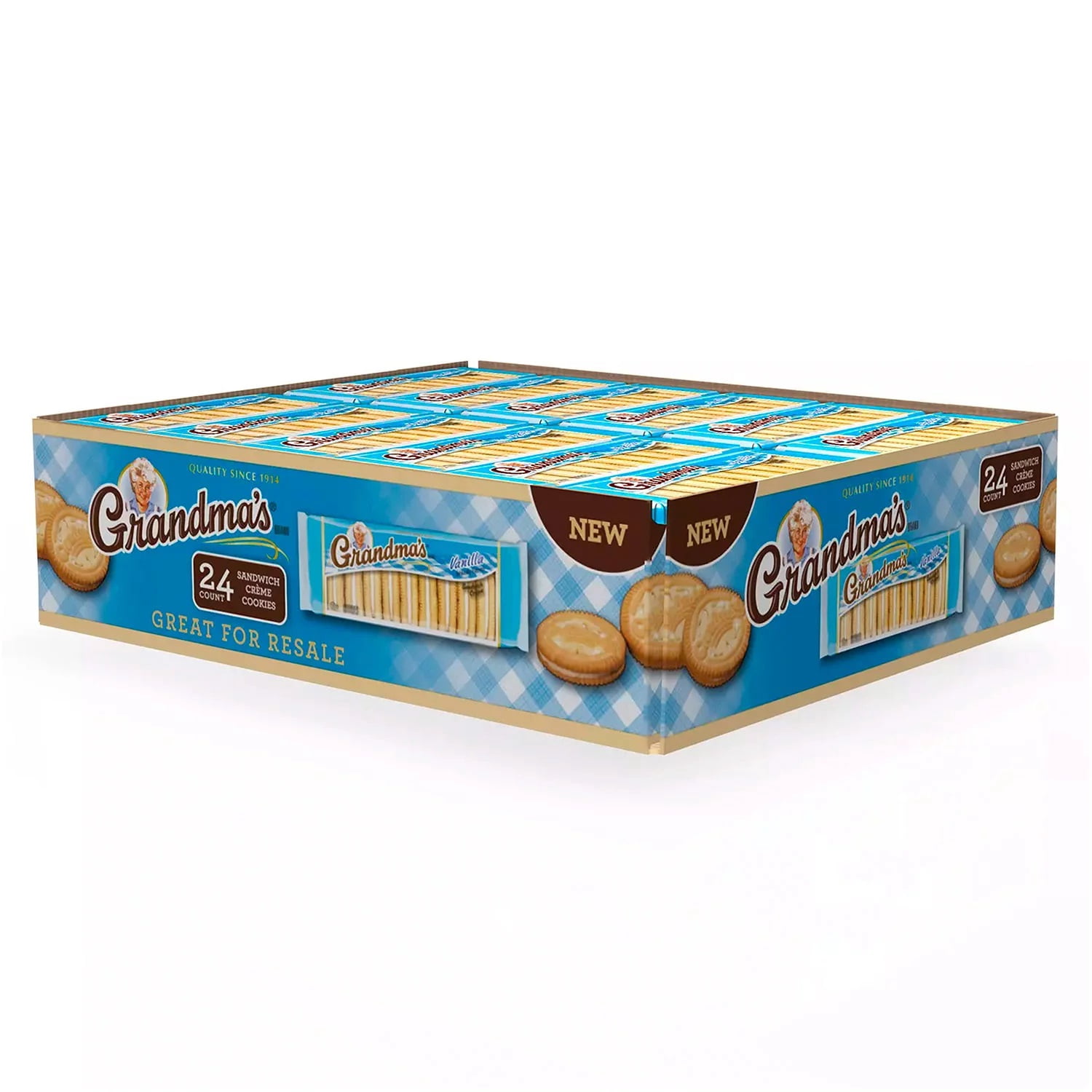 Grandma's Vanilla Sandwich Crème Cookies (24 pk.) - Walmart.com