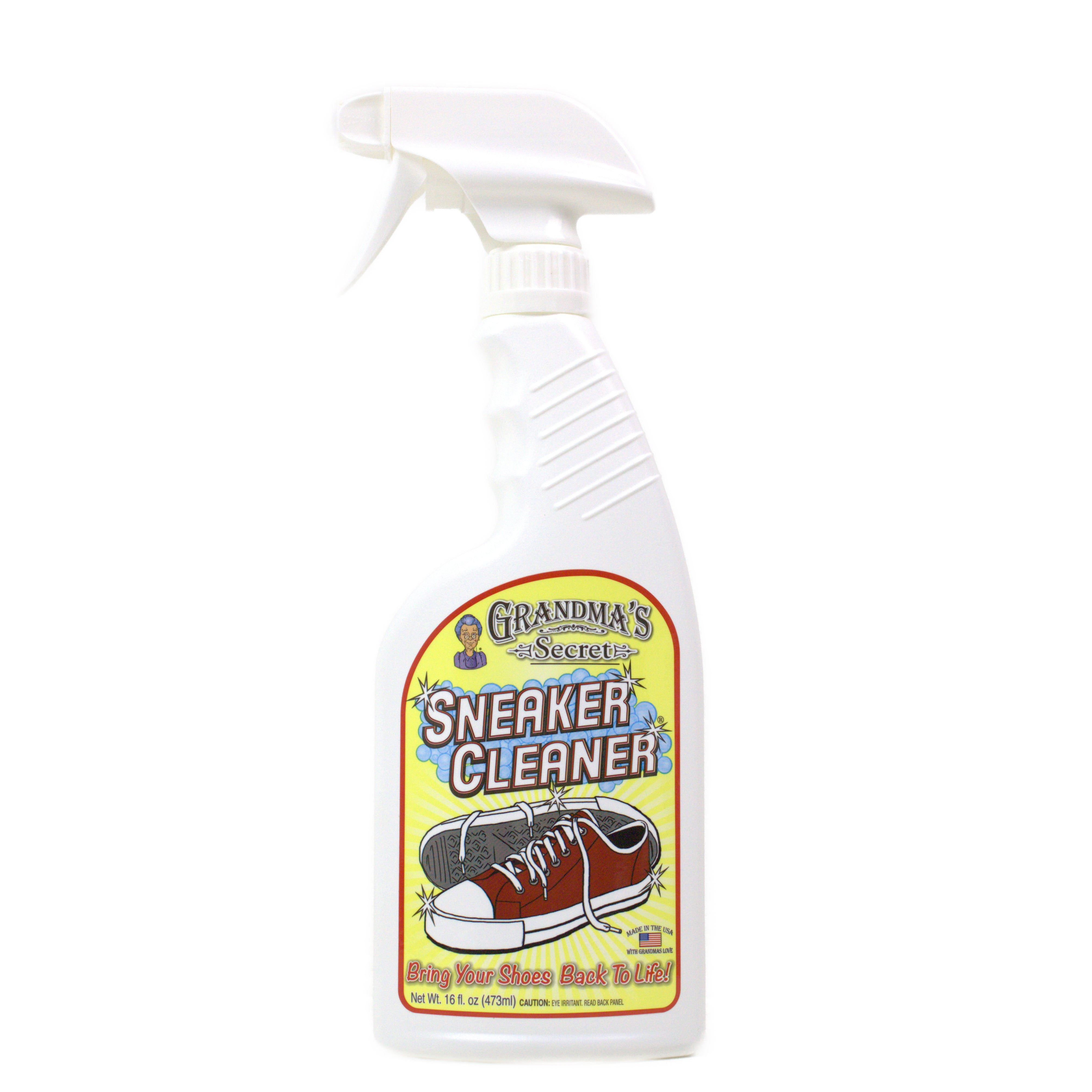 Grandma's Secret Sneaker Cleaner, 16 fl oz, Stain Removing Care for ...