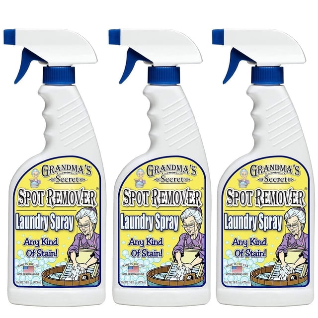 Grandma’s Secret 16oz Spot Remover for Clothes Fabric - Effective Stain ...