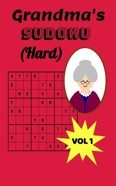 Grandma's Sudoku: Grandma's Sudoku (Hard) : Sudoku Puzzles and Games ...