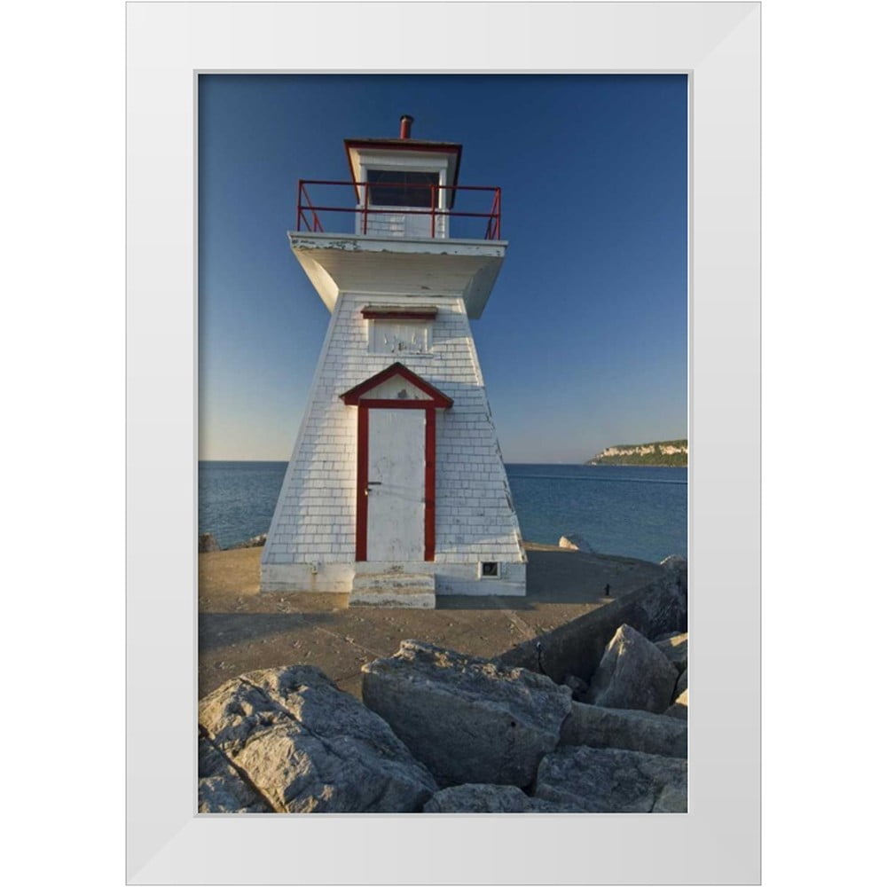 Grandmaison, Mike 17x24 White Modern Wood Framed Museum Art Print ...