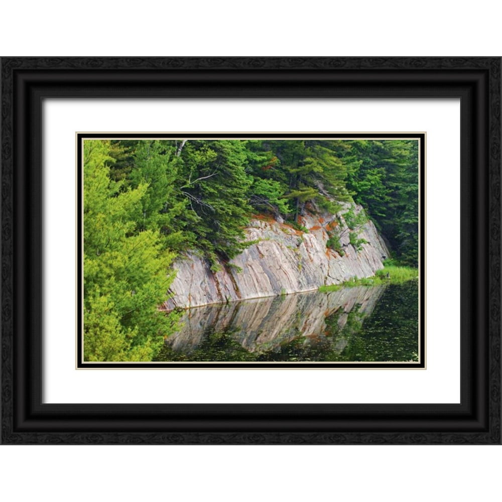 Grandmaison, Mike 18x13 Black Ornate Wood Framed with Double Matting ...