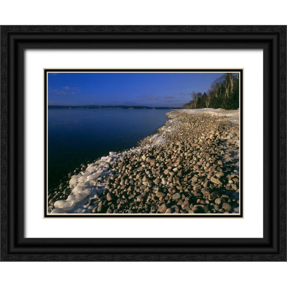 Grandmaison, Mike 24x19 Black Ornate Wood Framed with Double Matting ...