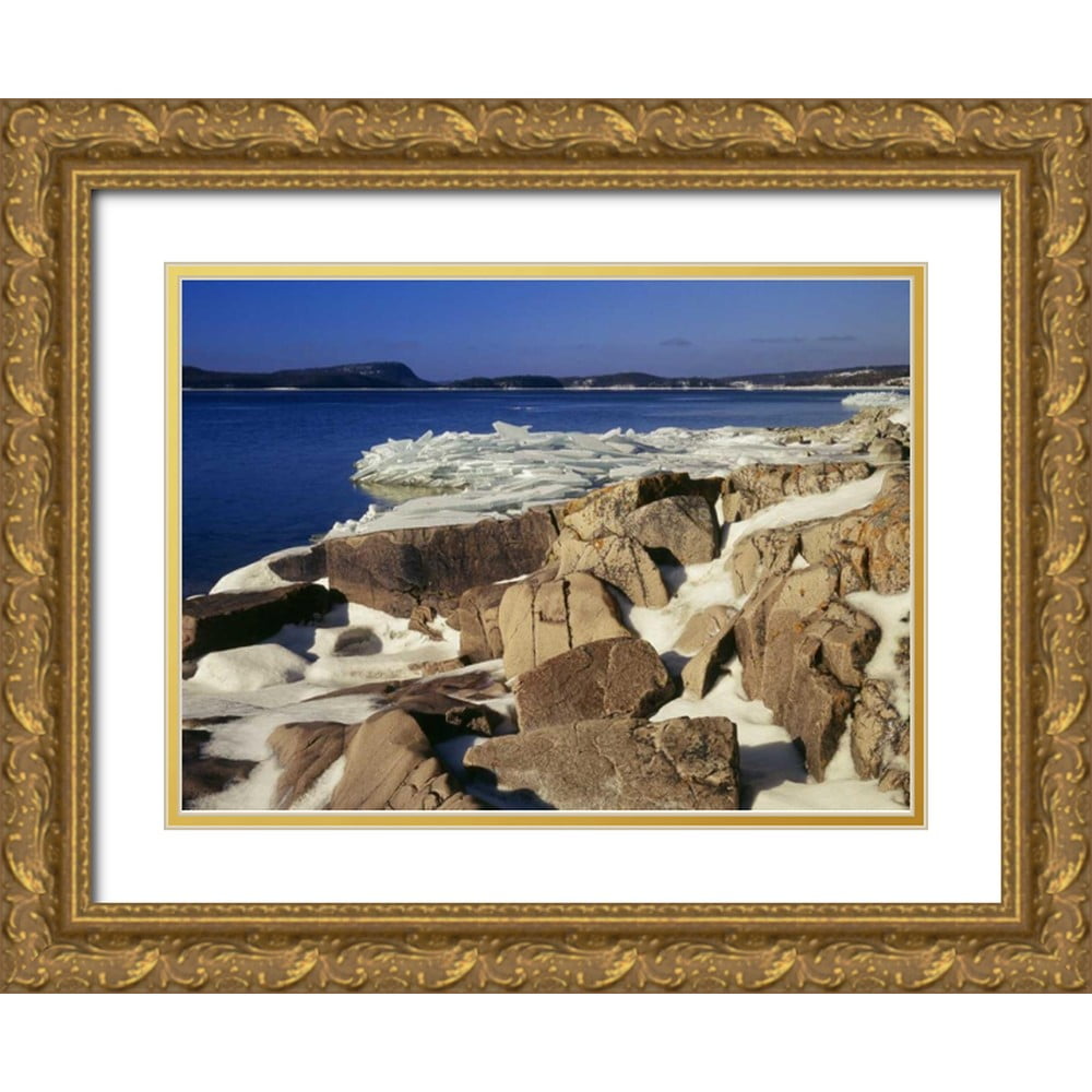 Grandmaison, Mike 24x19 Gold Ornate Wood Framed with Double Matting ...