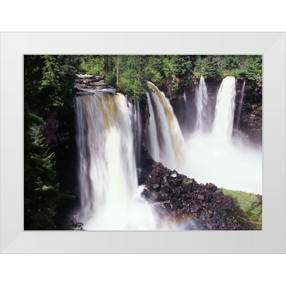 Grandmaison, Mike 24x19 White Modern Wood Framed Museum Art Print ...