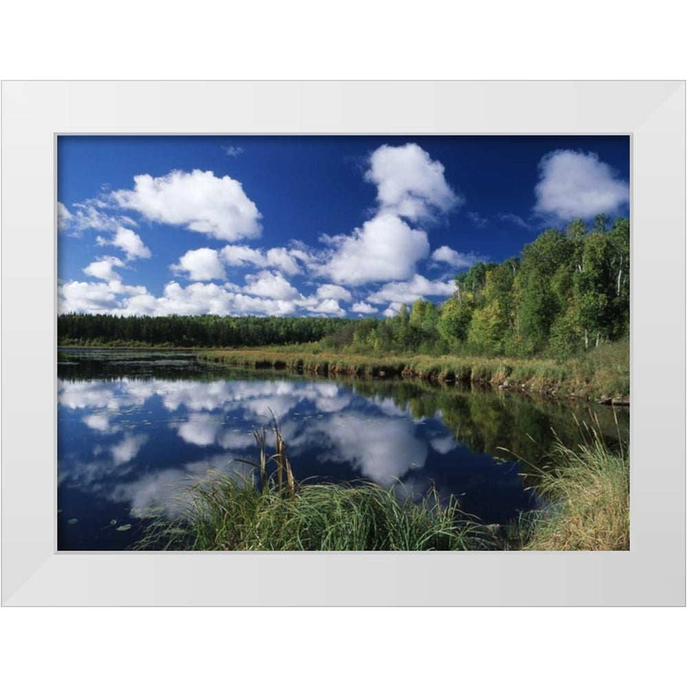 Grandmaison, Mike 32x24 White Modern Wood Framed Museum Art Print ...