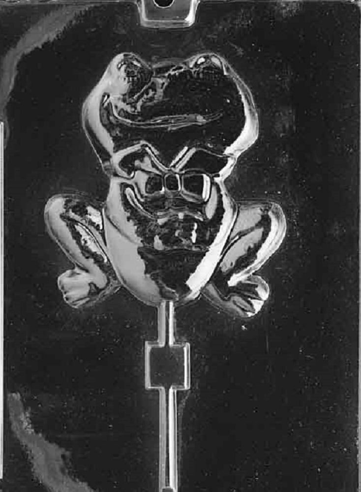 Grandmama's Goodies A004 Frog Lollipop Chocolate Candy Soap Mold with ...