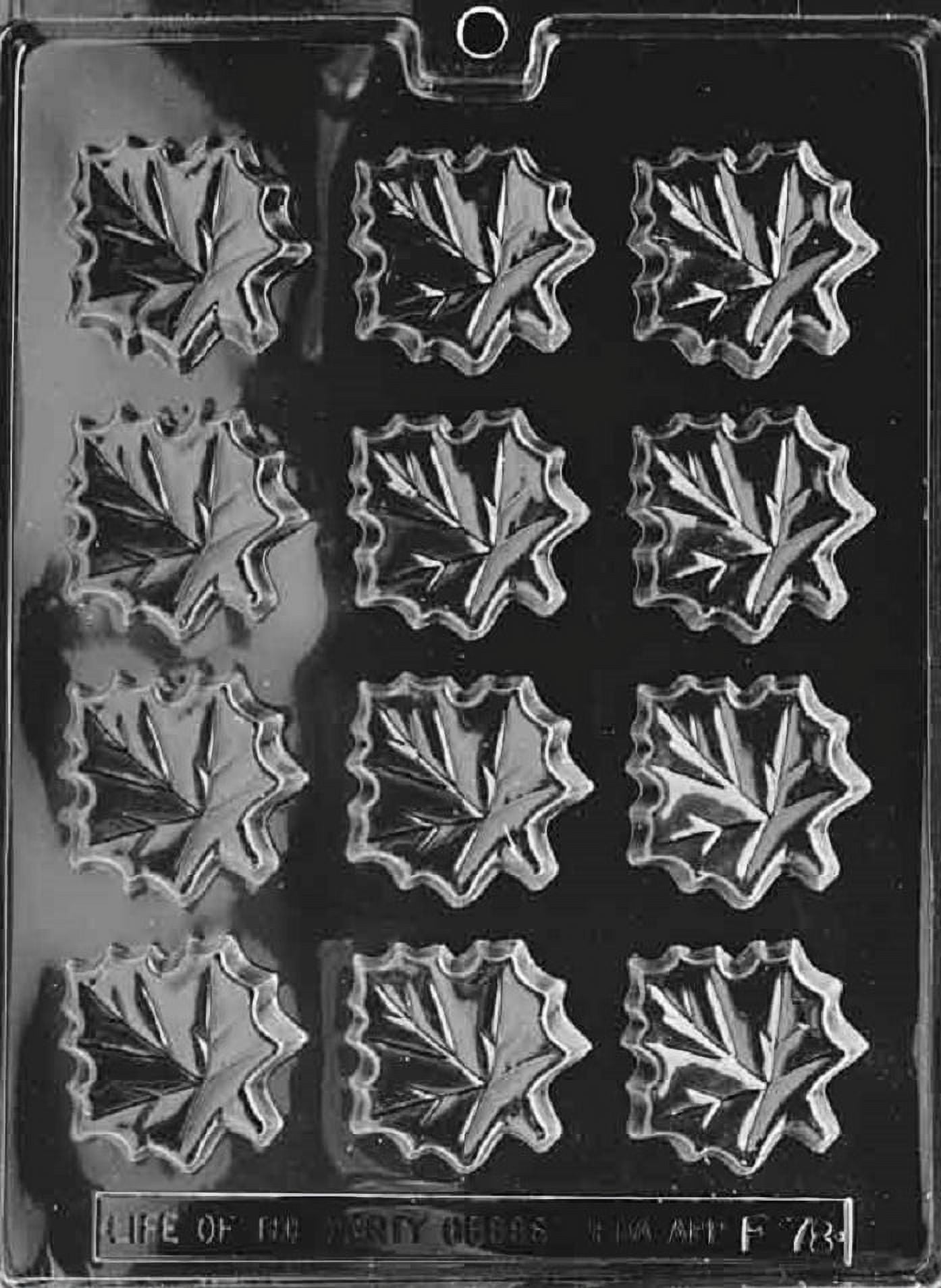 Grandmama's Goodies F078 Maple Leaves Leaf Chocolate Candy Soap Mold ...