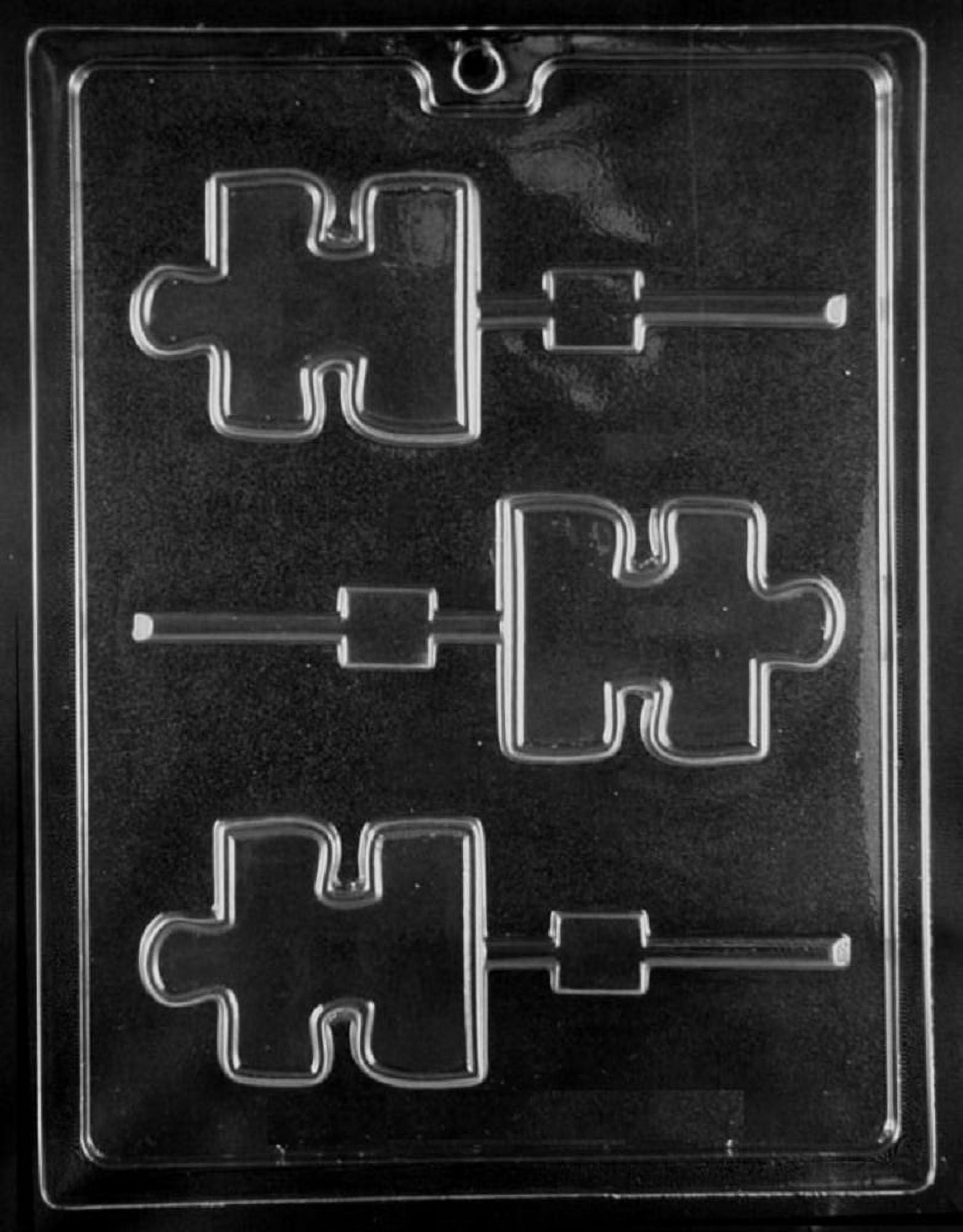 Grandmama's Goodies M223 Autism Awareness Puzzle Lollipop Chocolate ...
