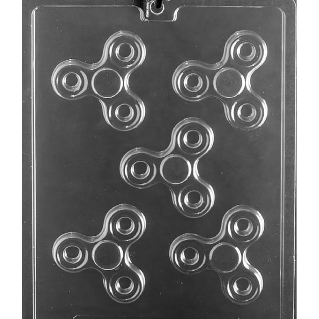 Grandmama's Goodies M251 Fidget Spinner Chocolate Candy Soap Mold with ...