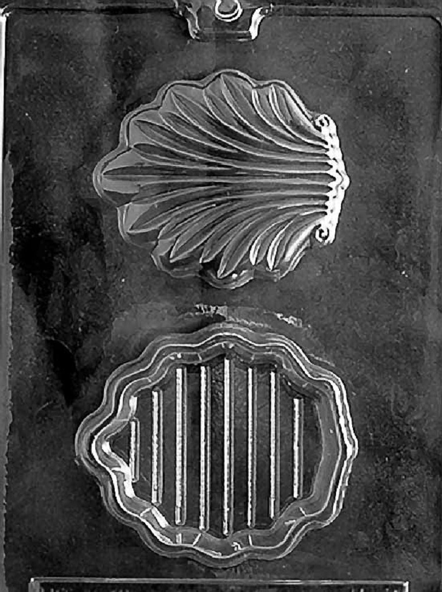 Grandmama's Goodies N037 Shell Pour Box Chocolate Candy Soap Mold with ...