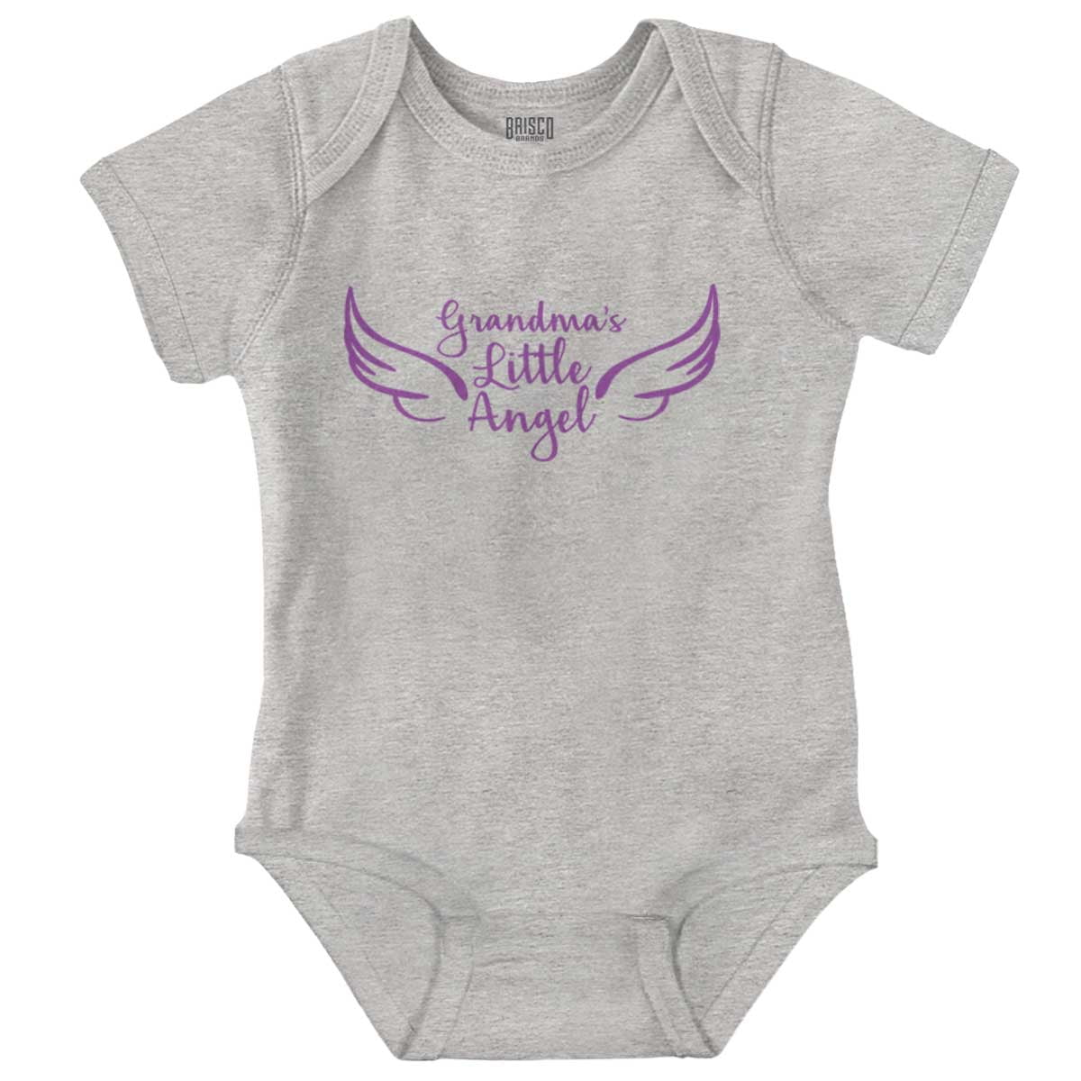 Grandmas Little Angel Cute Grandchild Romper Boys or Girls Infant Baby ...