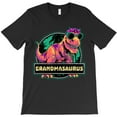 Grandmasaurus T Rex Funny Grandma Saurus Dinosaur Matching Unisex T ...