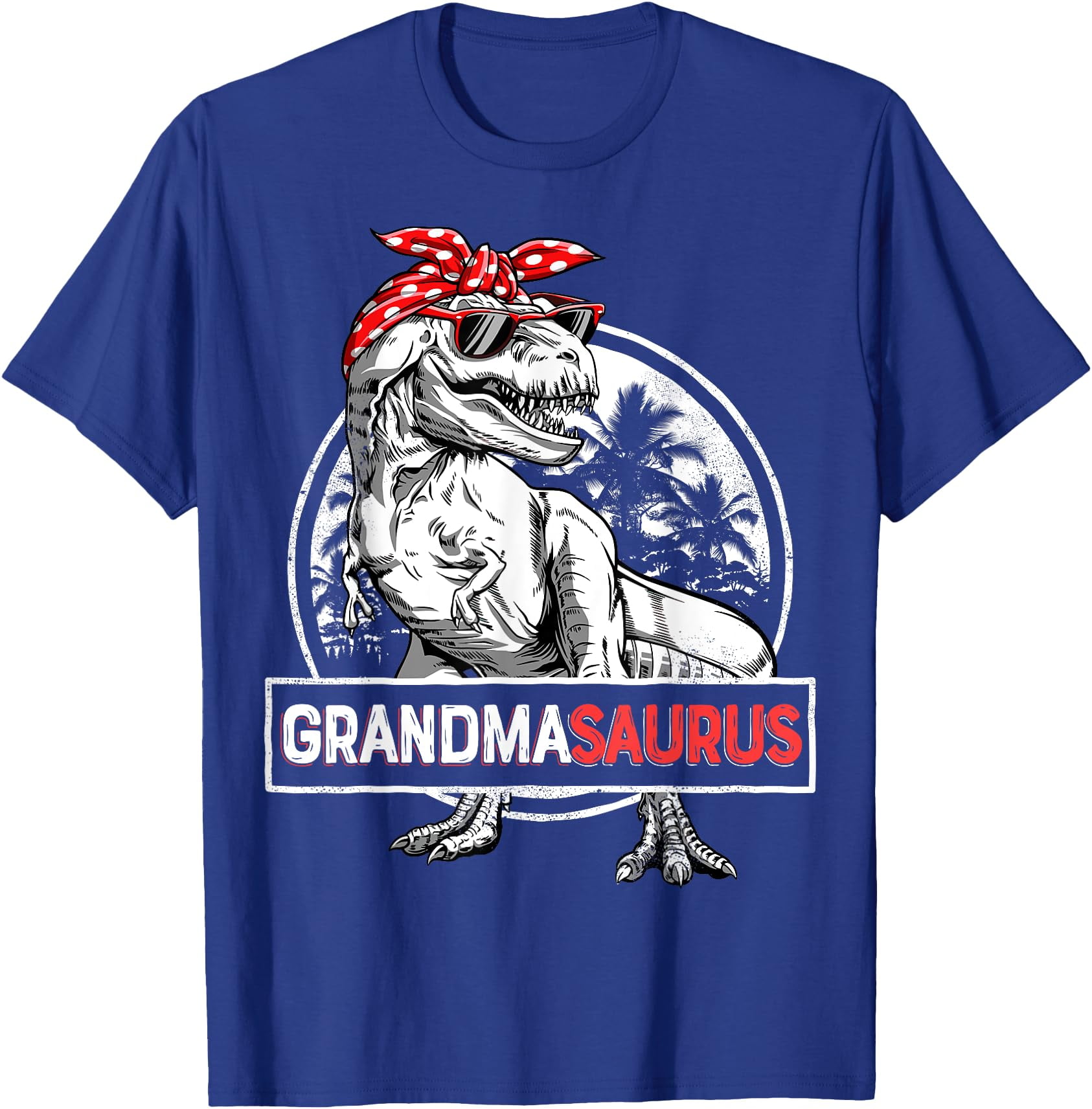 Grandmasaurus T rex Dinosaur Grandma Saurus Mother's Family Unisex T ...
