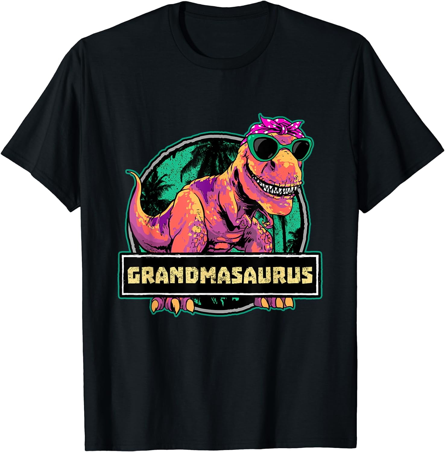 Grandmasaurus T rex Grandma Saurus Dinosaur Family Matching T-Shirt ...