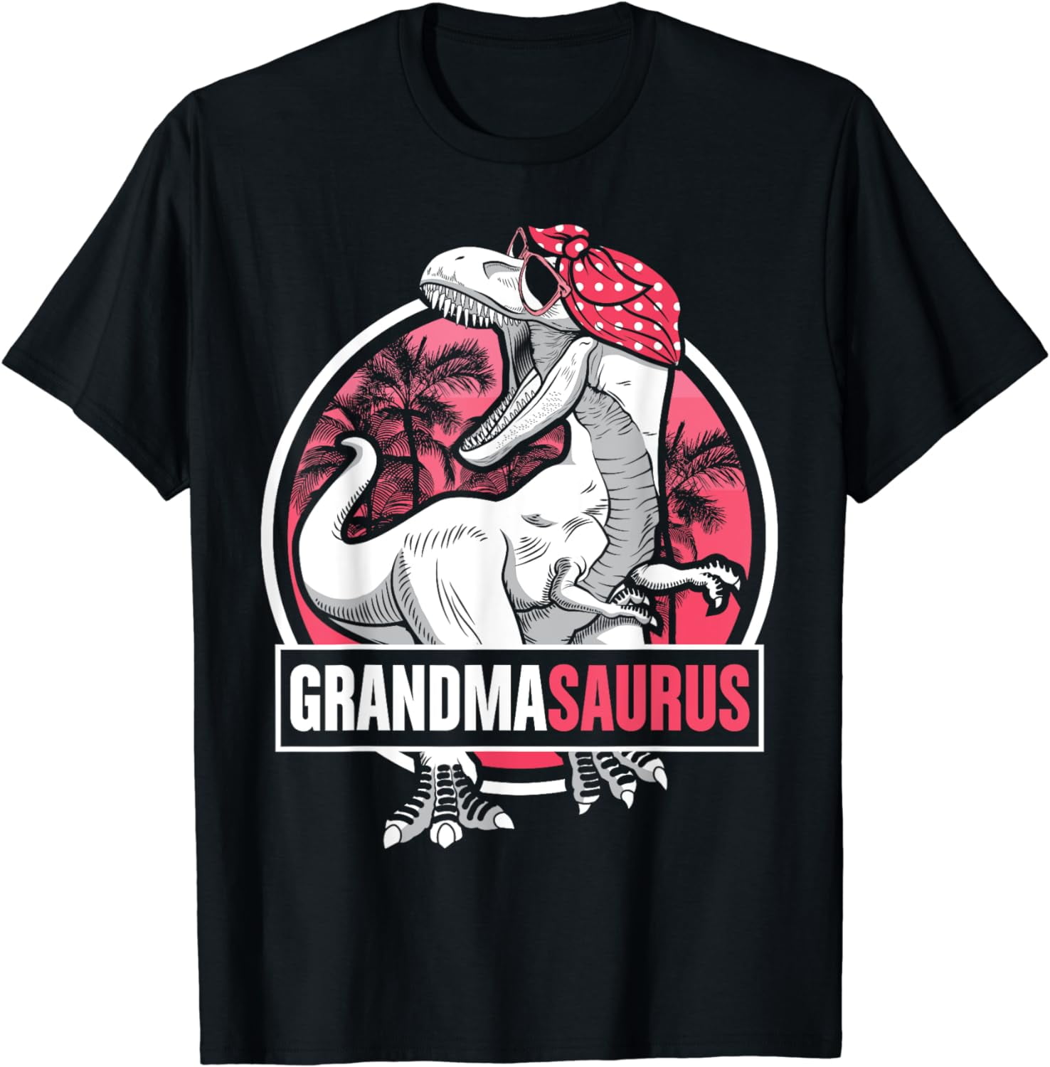 Grandmasaurus Trex Matching Dinosaur Family For Grandma Nana T-Shirt ...
