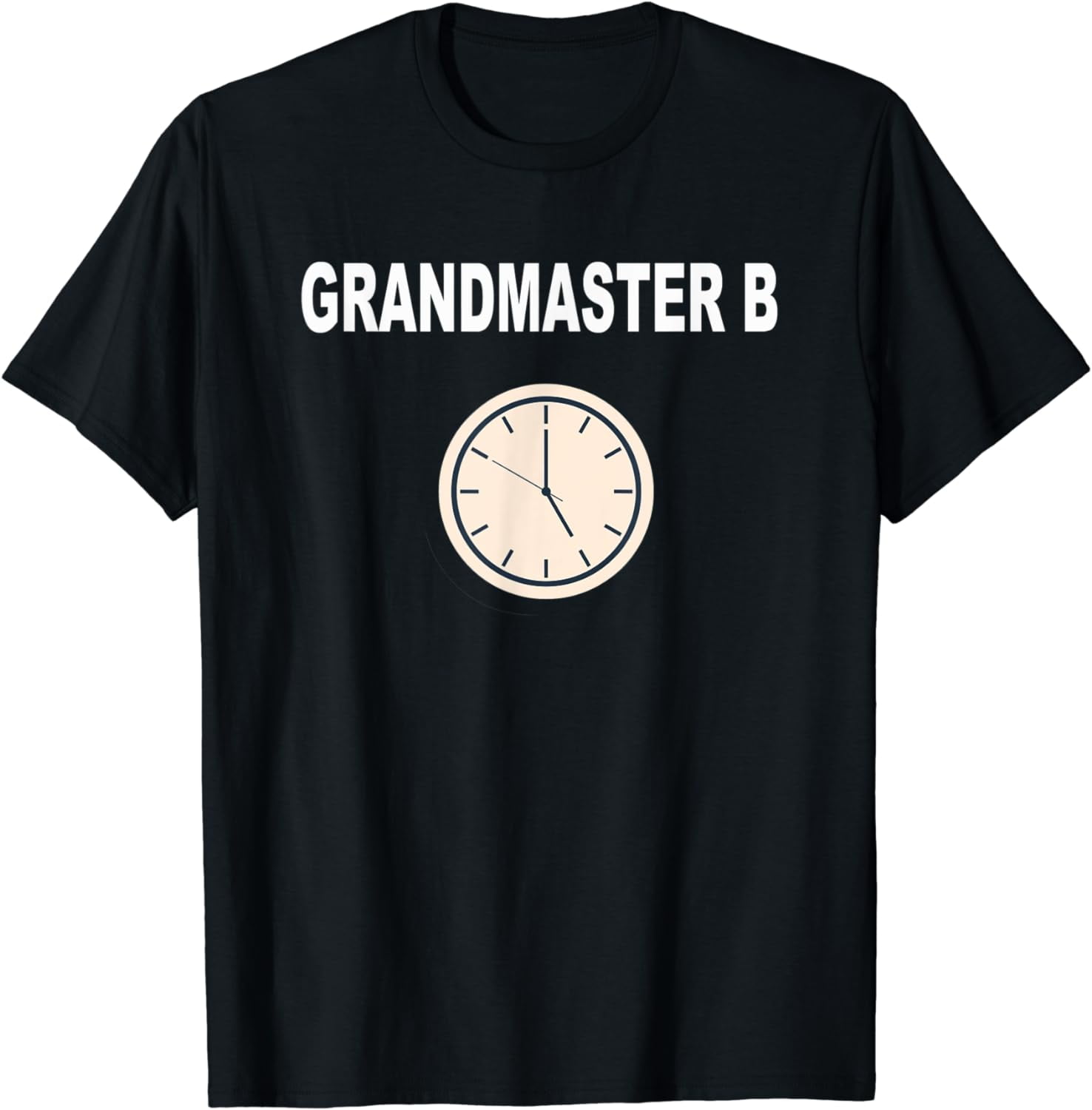 Grandmaster B 80s Rapper Clock Halloween Costume T-Shirt - Walmart.com