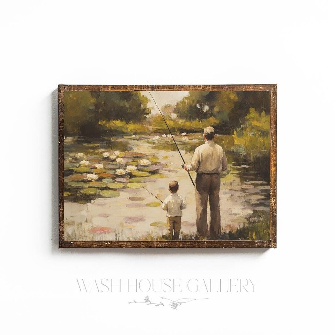 Grandpa And Me Grandpa Fishing Grandfather Winter Holiday Gift ...