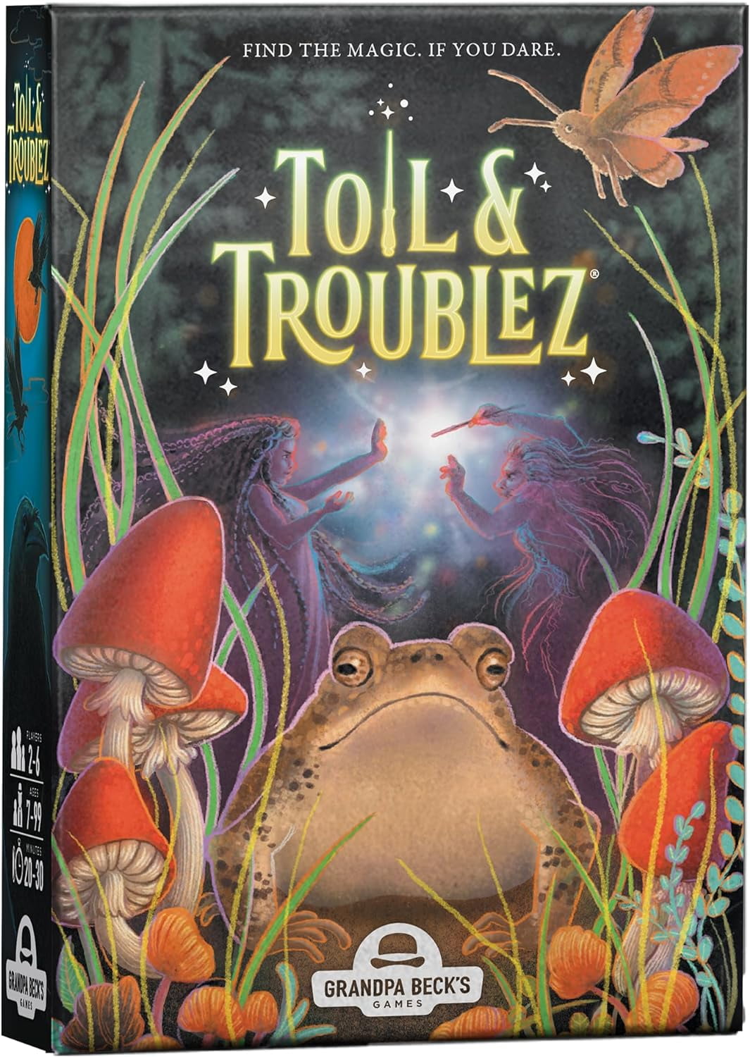 Grandpa Beck's Games Toil & Troublez, Fun Magical Card Game, Ages 7+, 2 ...