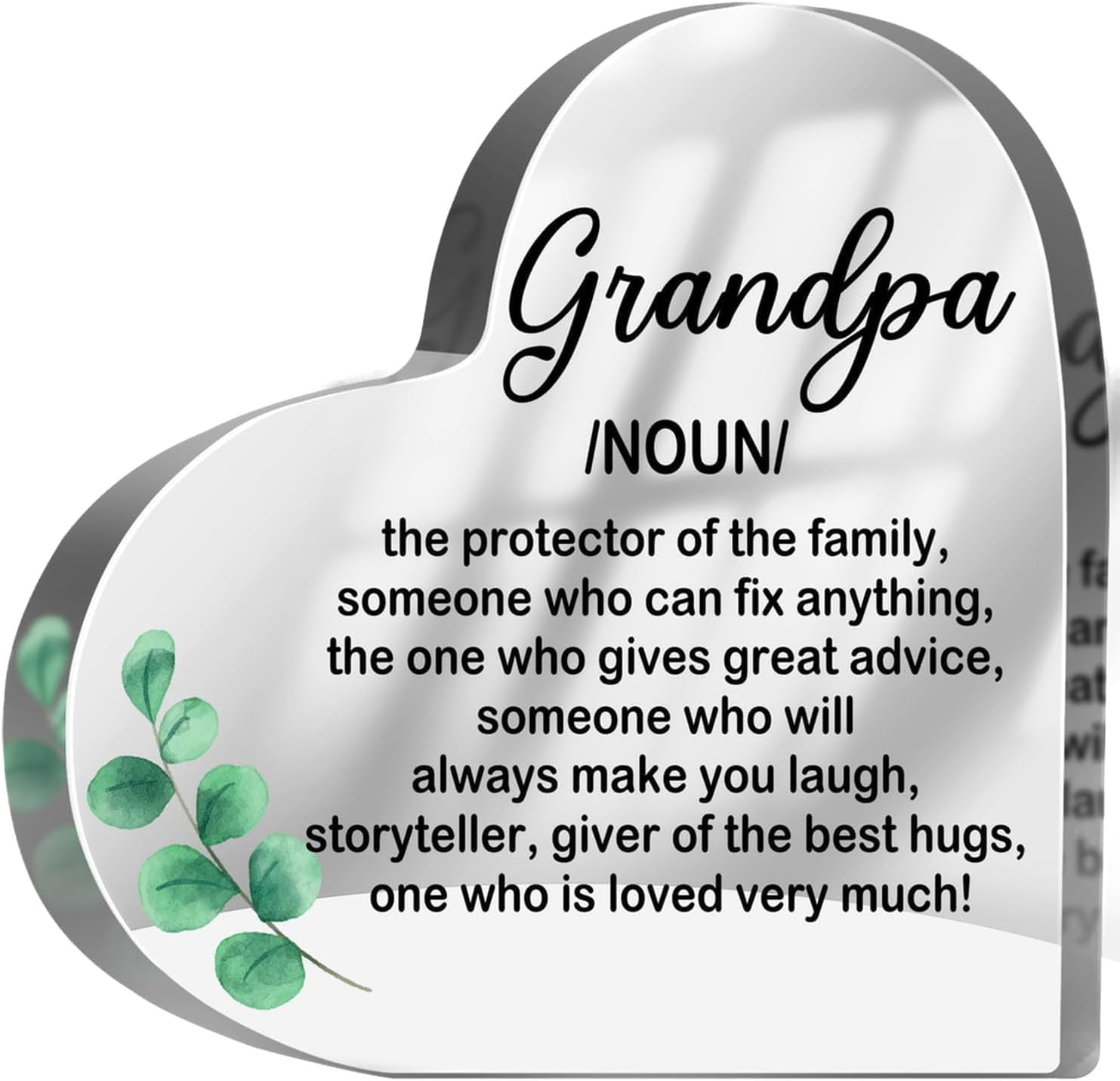 Grandpa Definition Acrylic Keepsake Gift for Grandfather Best Grandpa ...