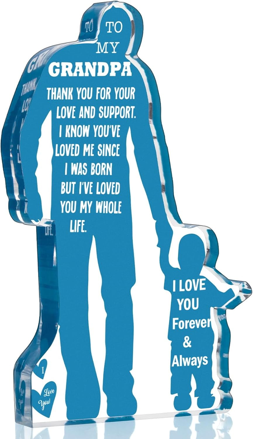 Grandpa Gift from Grandson Christmas Gifts for Granddad, Grandfather ...