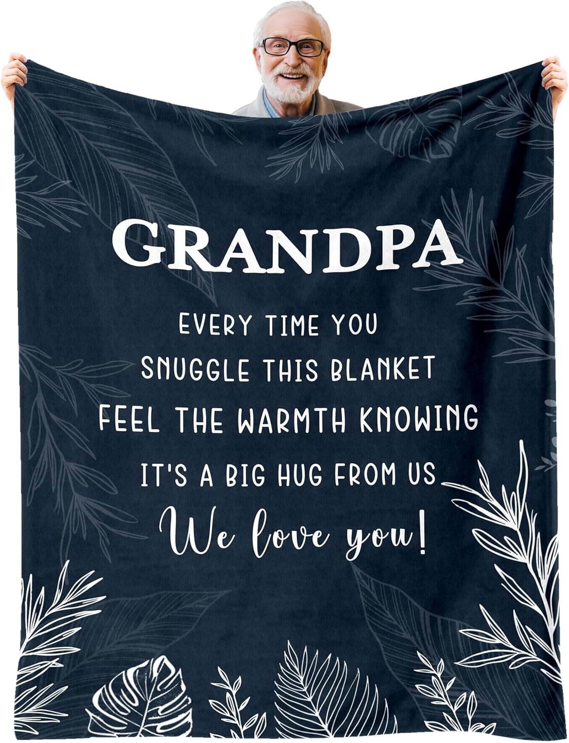 Grandpa Gifts, Birthday Gifts for Grandpa, Grandpa Blanket Gifts from ...