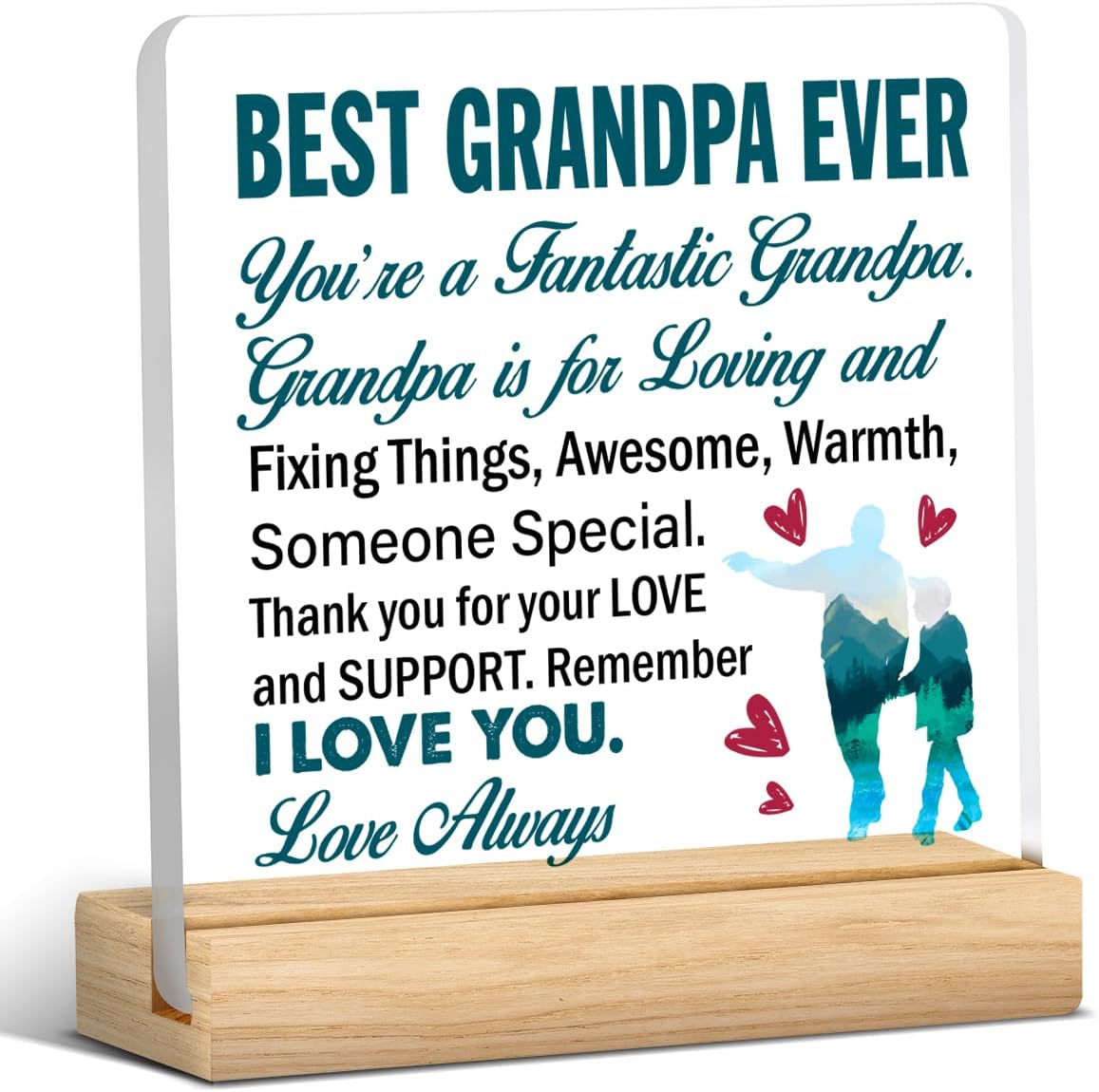 Grandpa Gifts From Granddaughter Grandson, Best Grandpa Gifts, Best ...