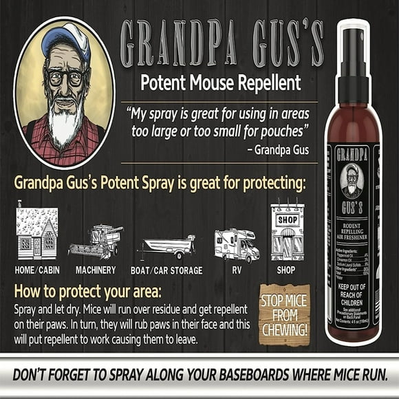Grandpa Gus's Mouse Repellent