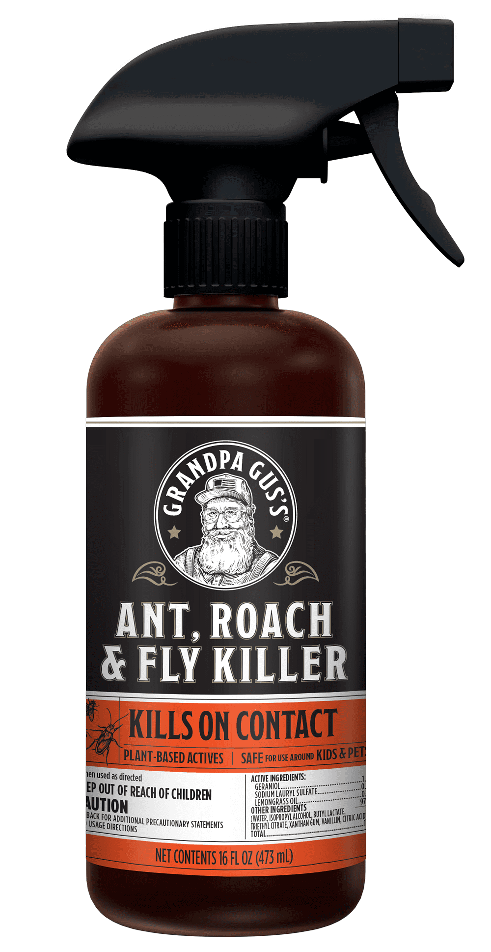 Grandpa Guss Natural Ant Roach And Fly Killer Spray Stink Bug Killer