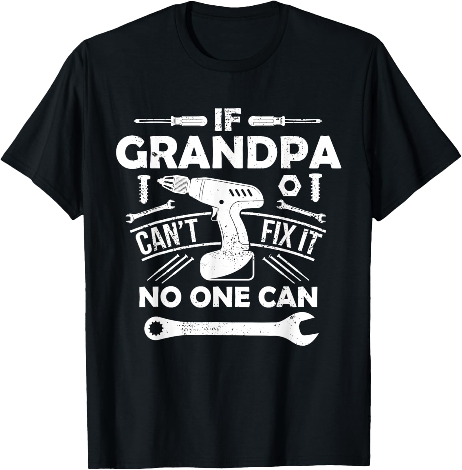 Grandpa Is My Favorite Name - Father's Day Grandpa Mechanic T-Shirt men ...