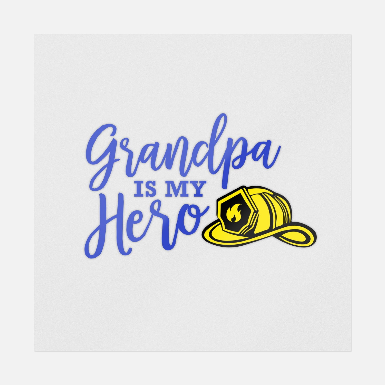 Grandpa Is My Hero Transfer - Walmart.com