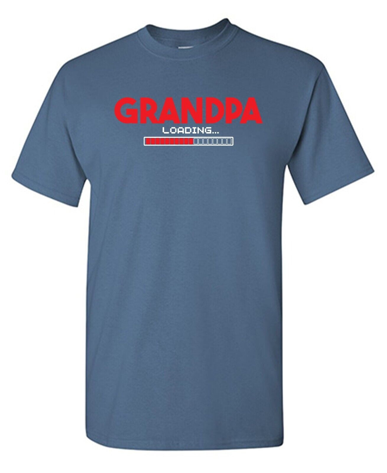 Grandpa Loading Sarcastic Humor Graphic Tees Gift For Mens Novelty ...
