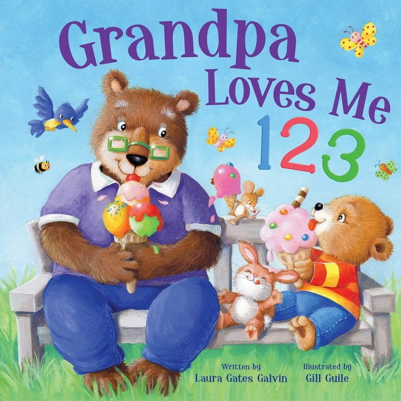 Grandpa Loves Me 123, (Board Book) - Walmart.com