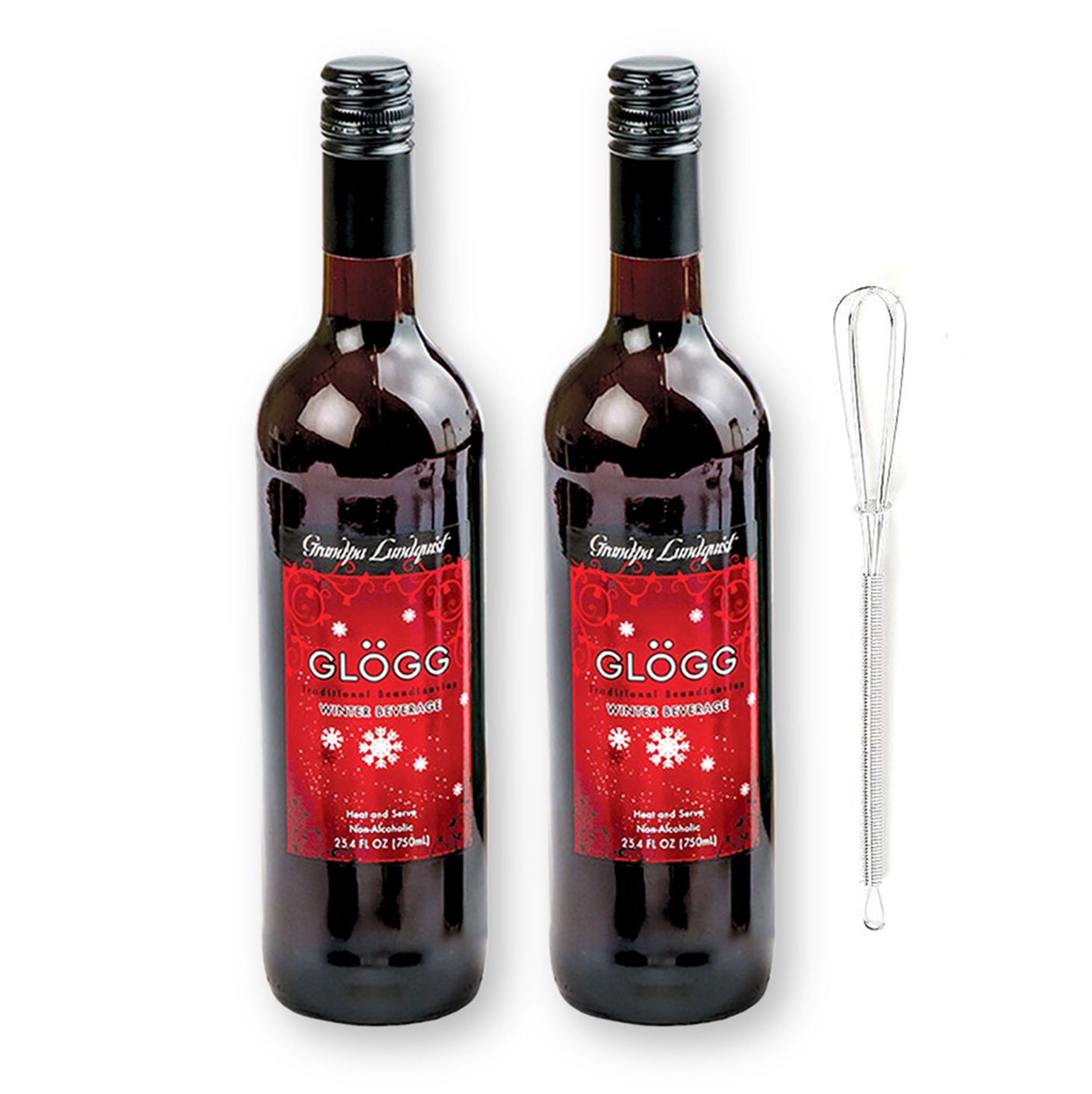 Grandpa Lundquist Glogg Winter Beverage 25.4 Fl. Oz. X 2 with Bonus ...