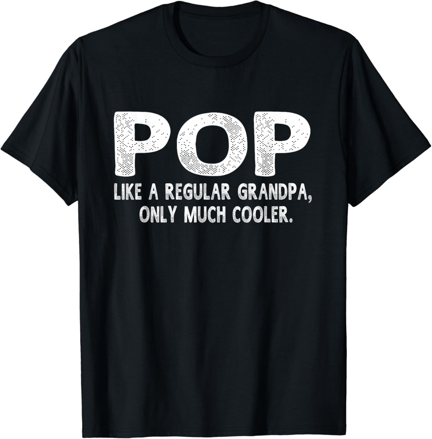 Grandpa Only Cooler Funny Grandparents Day Gift Idea T-Shirt mens t ...