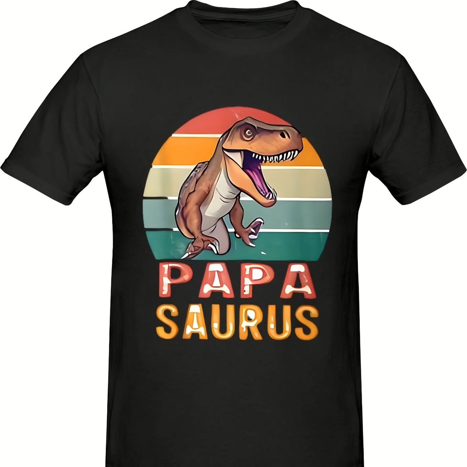 Grandpa Papasaurus Family T-Rex Dinosaur Fathers Days T-Shirt - Walmart.com