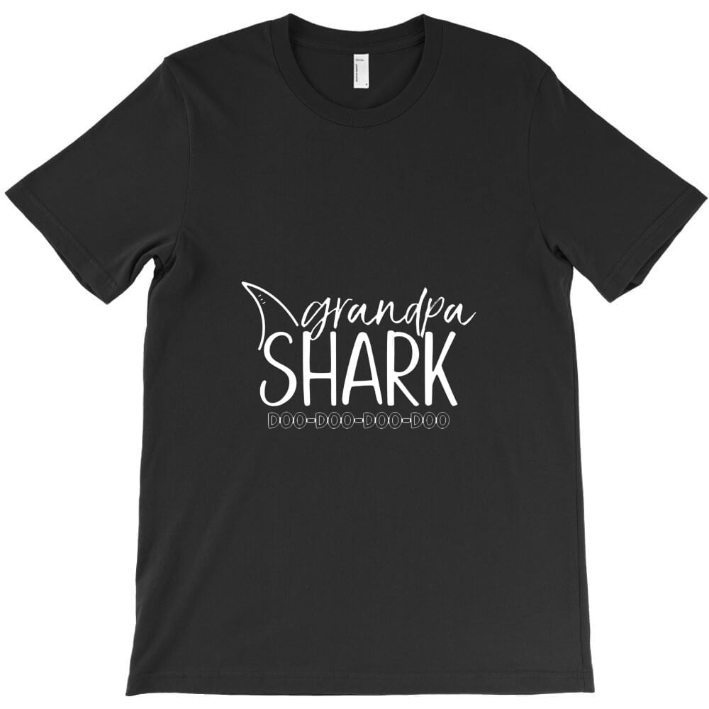 Grandpa Shark Doo Doo Funny Christmas Father's Day Holiday Graphic ...