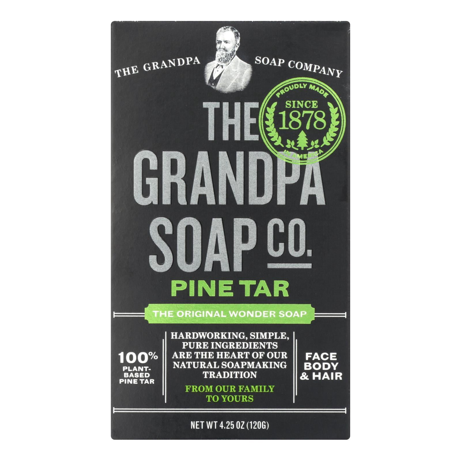 Grandpa's Pine Tar Bar Soap - 4.25 oz - Walmart.com