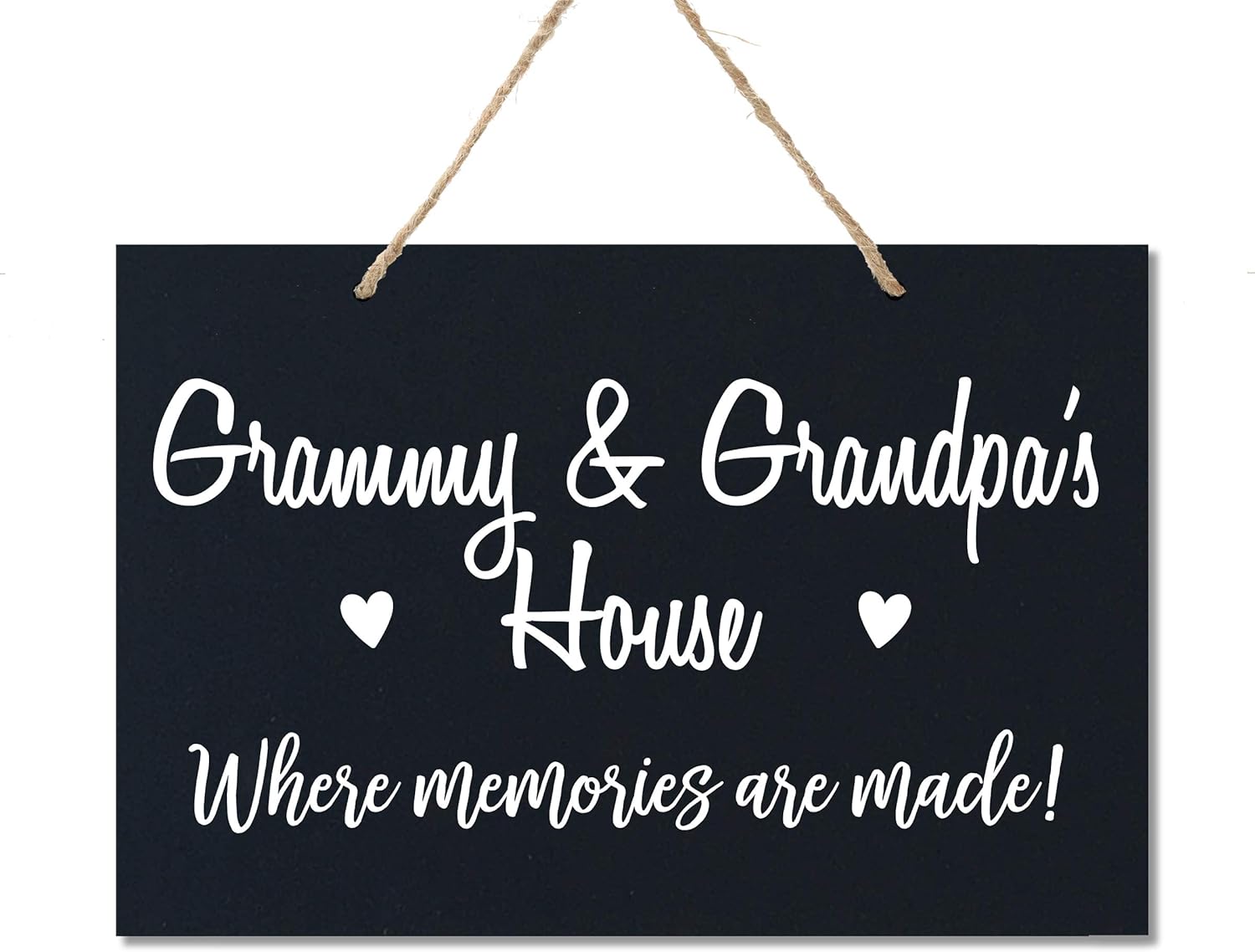 Grandparent Family Name Wall Plaque Sign Gift Ideas For Home 8 X 12 ...