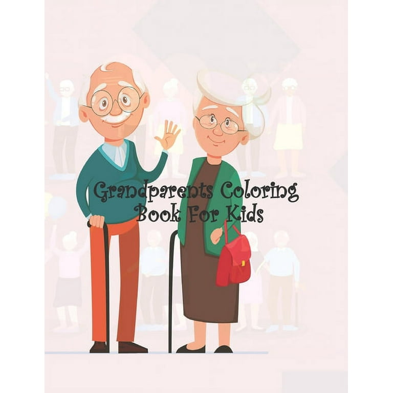 i love grandma and grandpa coloring pages