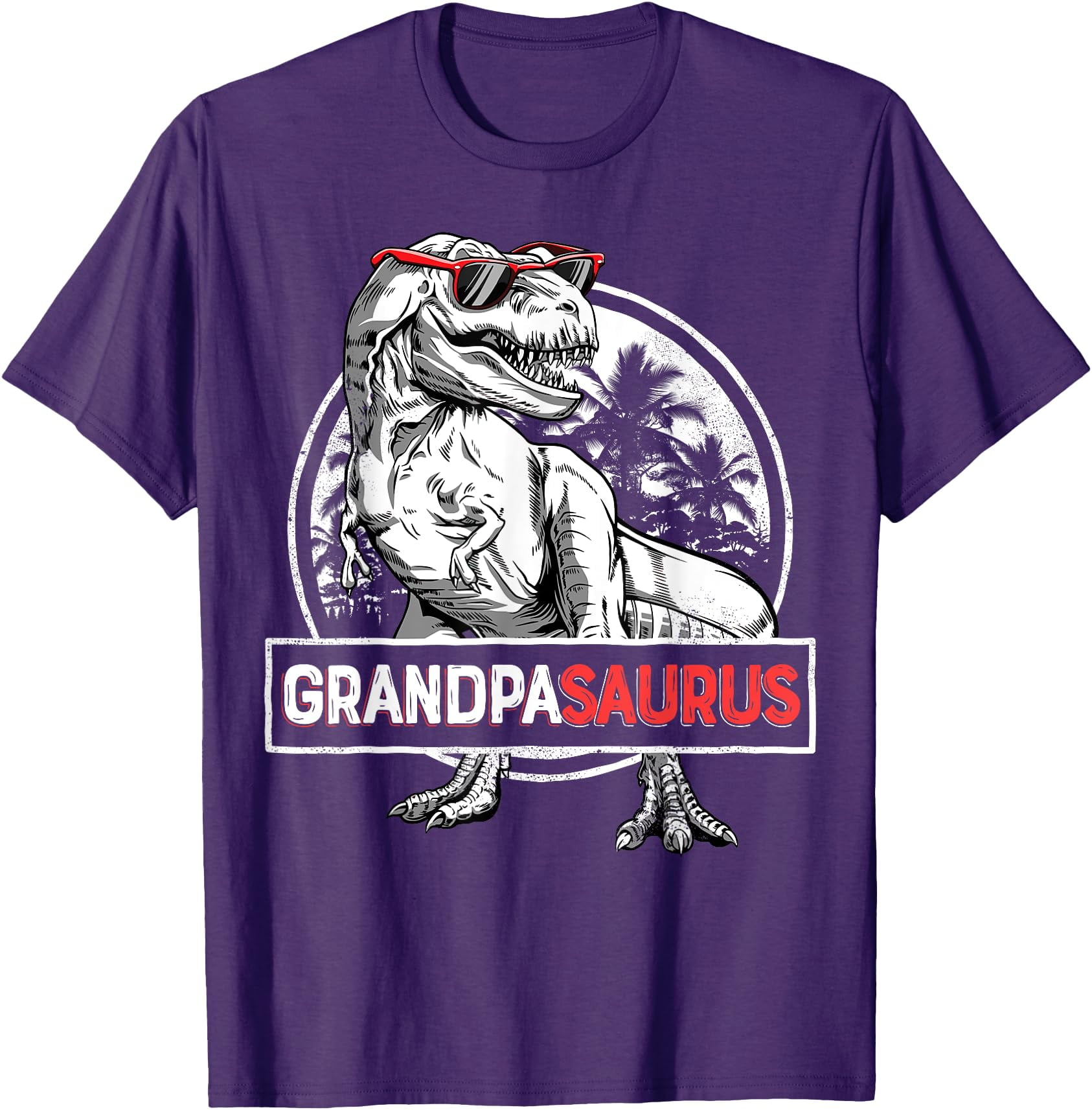 Grandpasaurus T rex Dinosaur Grandpa Saurus Father's Family Unisex T ...