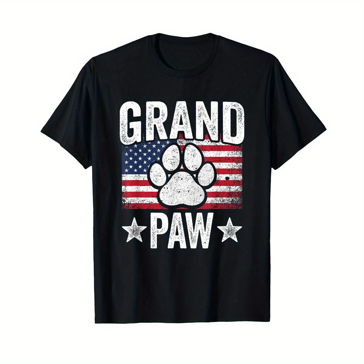 Grandpaw - Dog Grandpa Father's Day Family Grandkids T-Shirt - Walmart.com