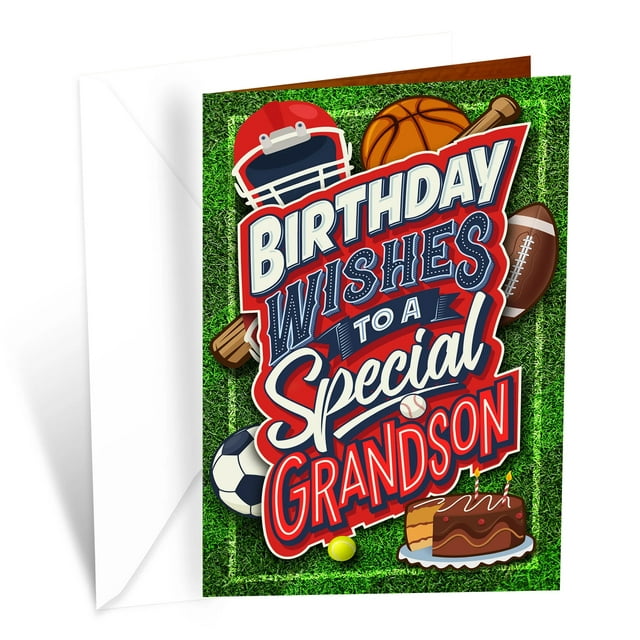 Grandson Birthday Card - Walmart.com