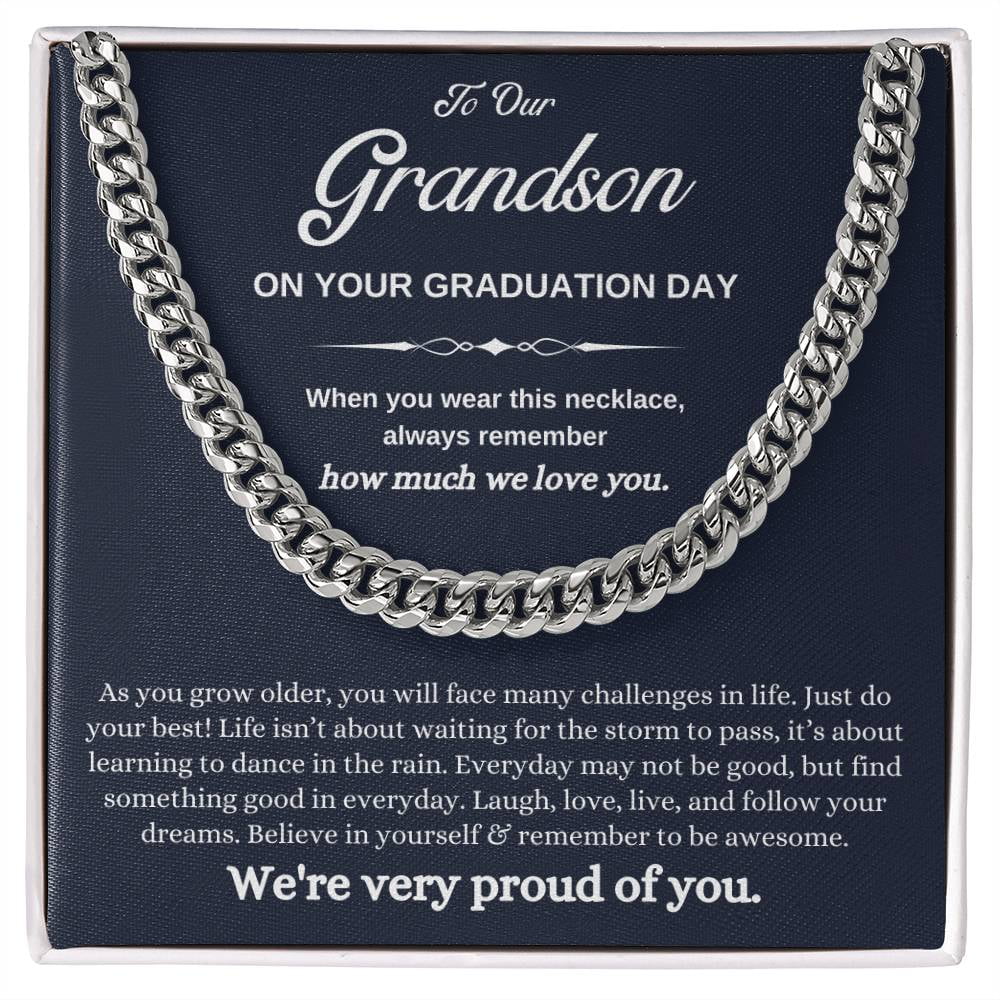 To Our Grandson, Gift for Grandson, Graduation Gift for Grandson from ...