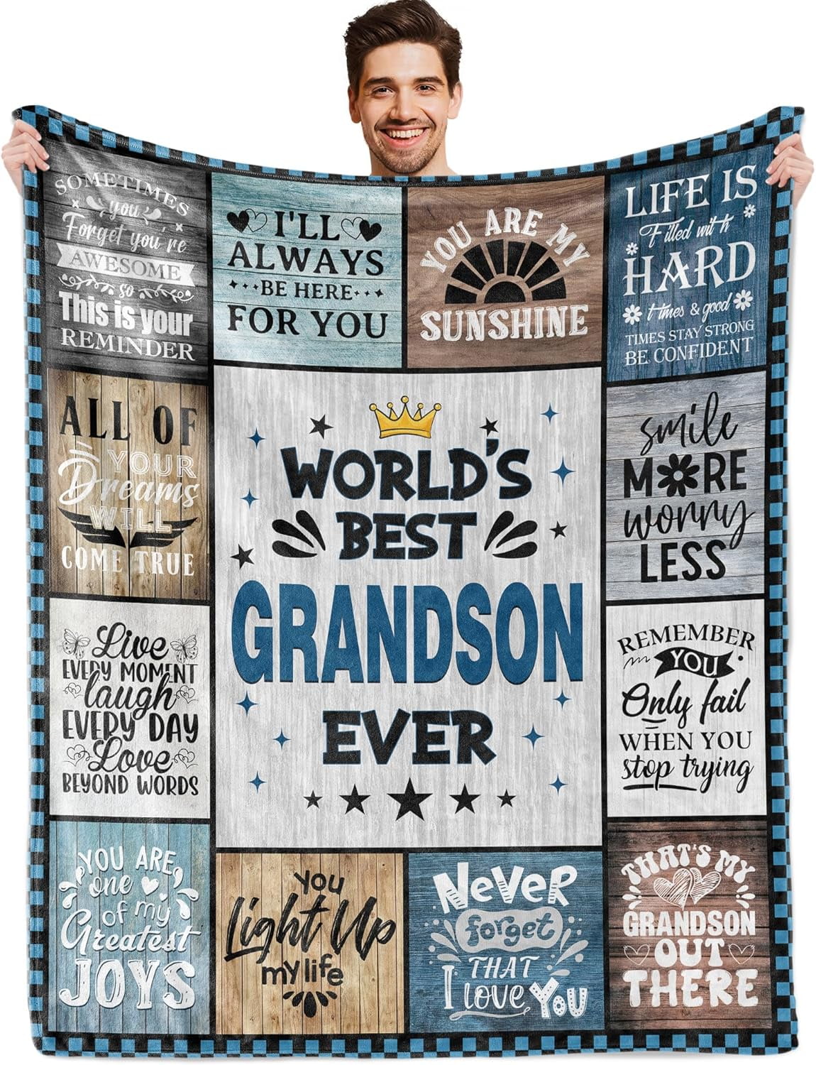 Grandson Gifts from Grandma Grandpa, Gifts for Grandson, Grandson Birthday Gifts, Grandson ...